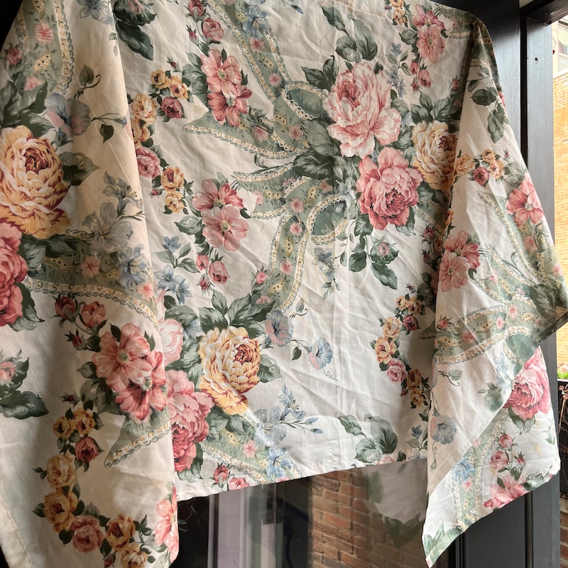 Vintage Cabbage Rose - Etsy