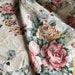 Vintage Cabbage Rose Curtain/ English Garden - Etsy