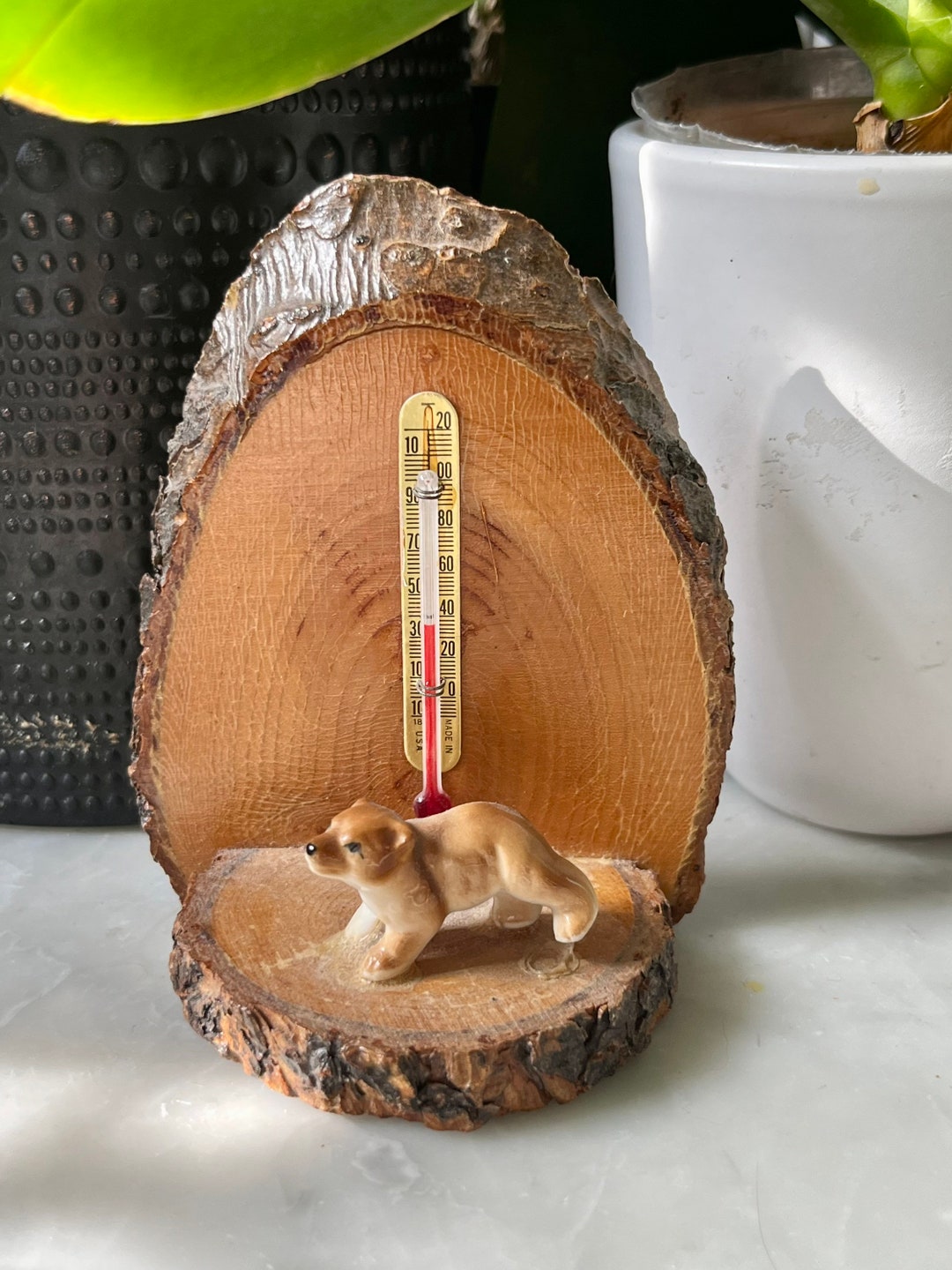 Rustic Wood Thermometer/cabin/cottage - Etsy