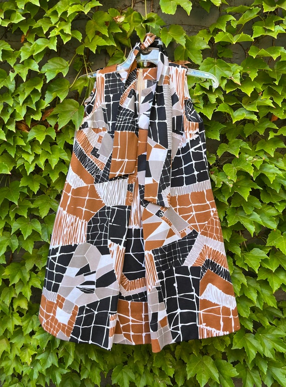 70s Mod Mini Dress Red White Polka Dot Dress Confetti… - Gem