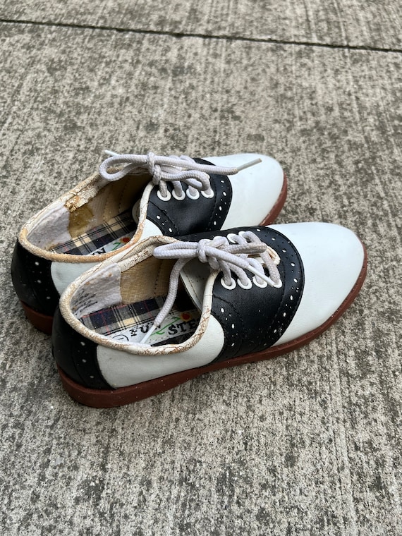 Vintage Fun Steps Child’s Saddle Shoes/11 - Gem