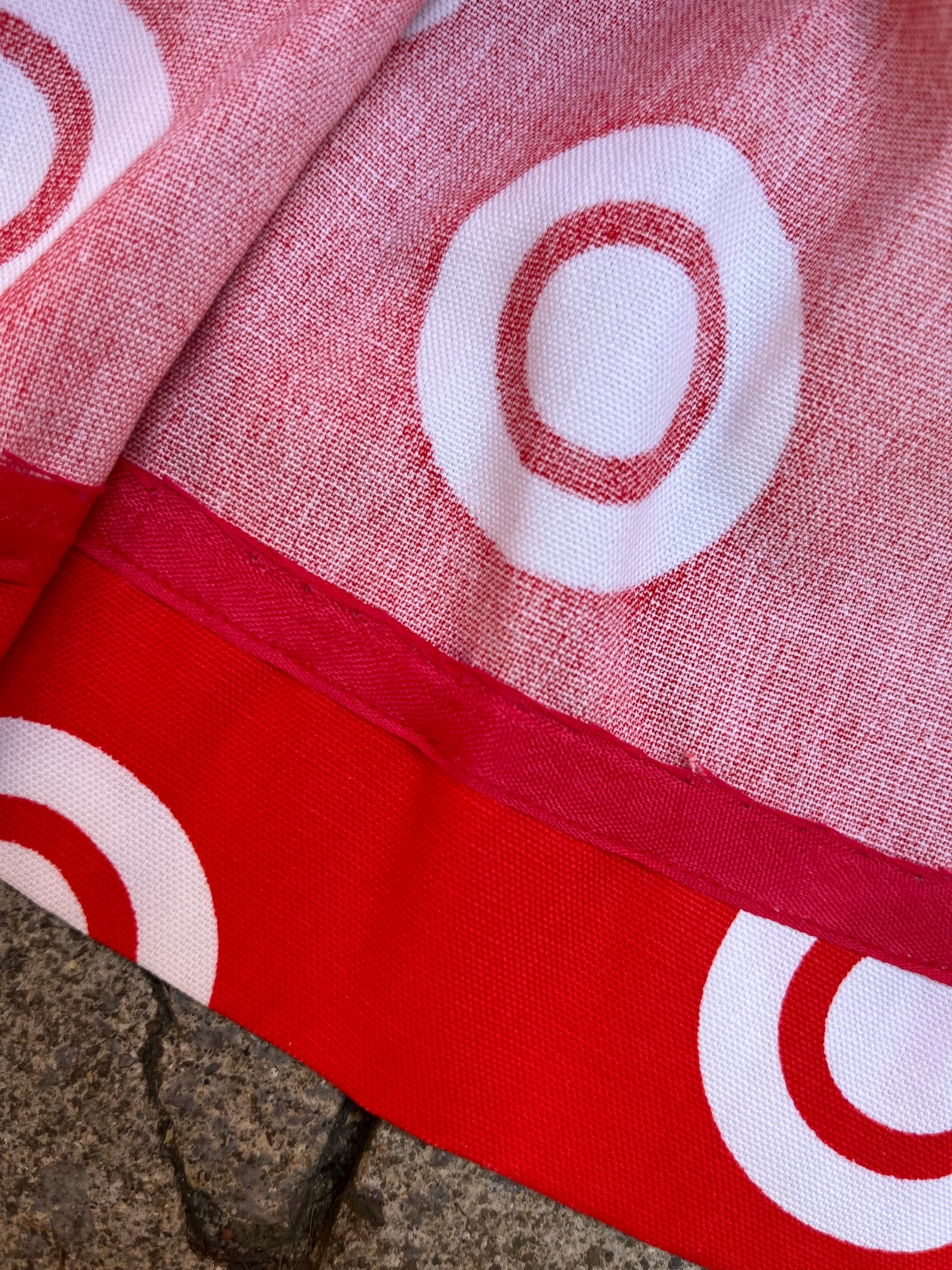 Vintage 70s Trissi Target Circle Top and Skirt - Etsy