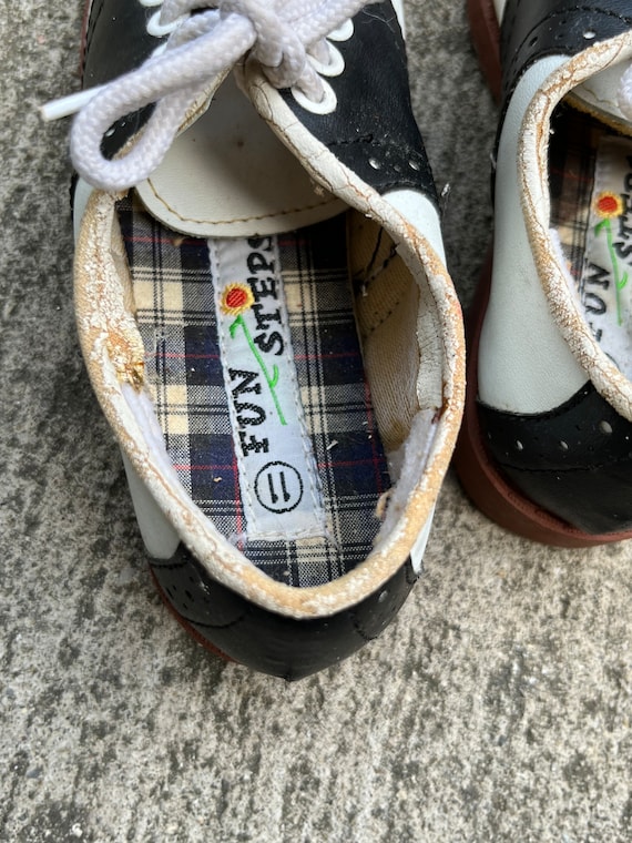 Vintage Fun Steps Child’s Saddle Shoes/11 - Gem