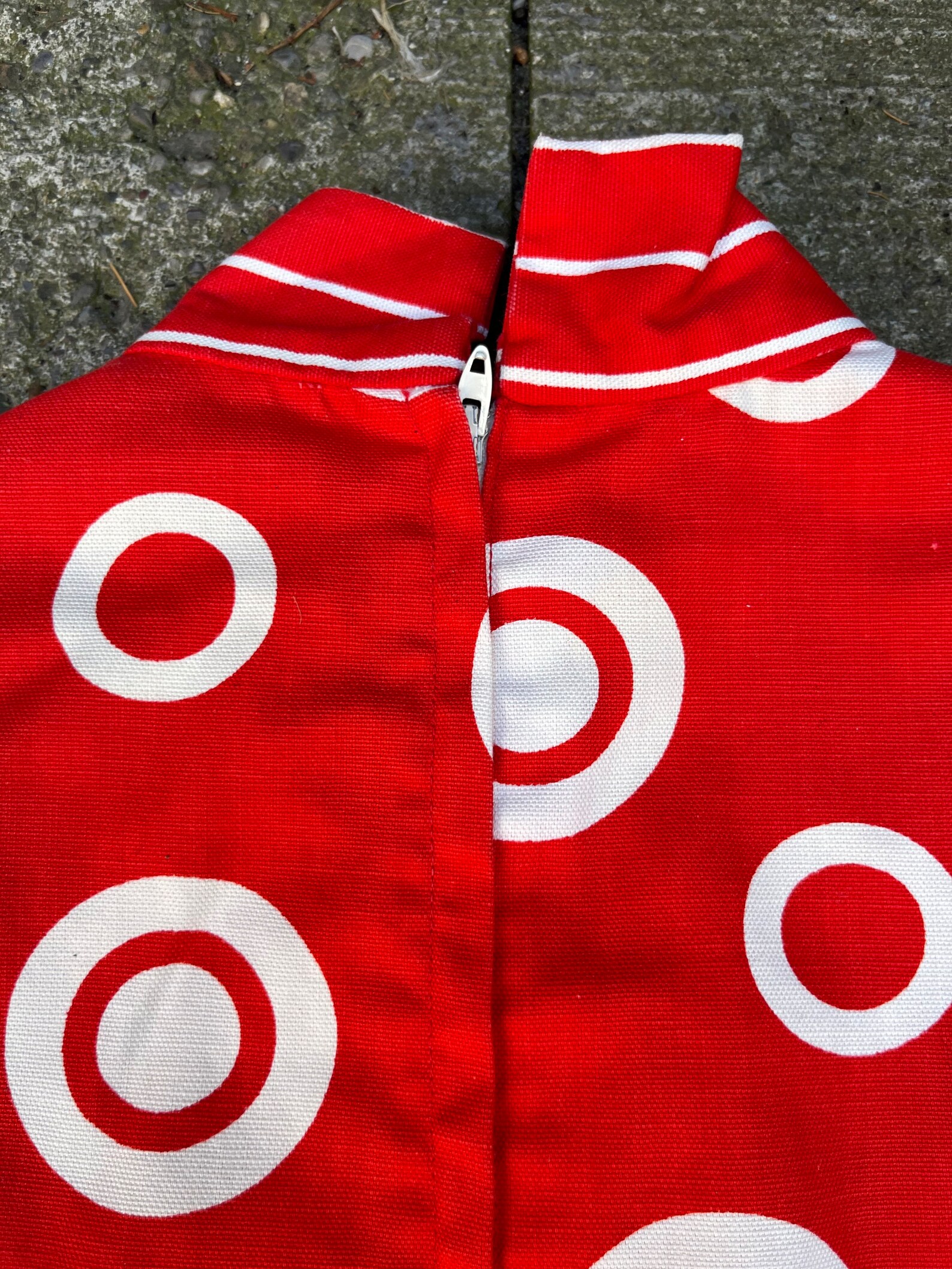 Vintage 70s Trissi Target Circle Top and Skirt - Etsy