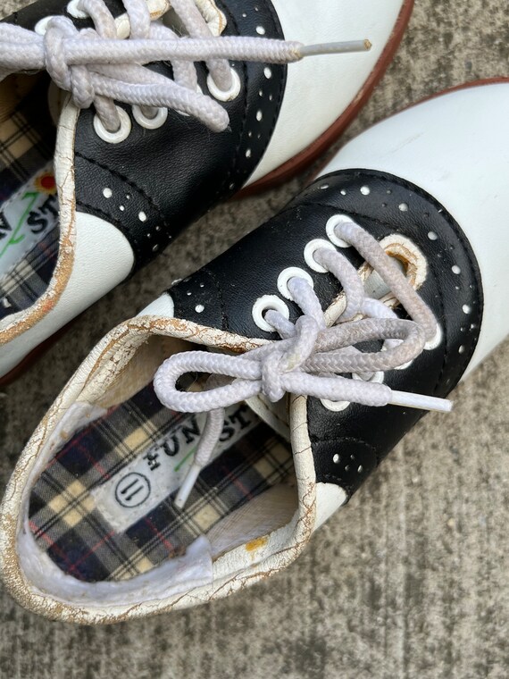 Vintage Fun Steps Child’s Saddle Shoes/11 - Gem