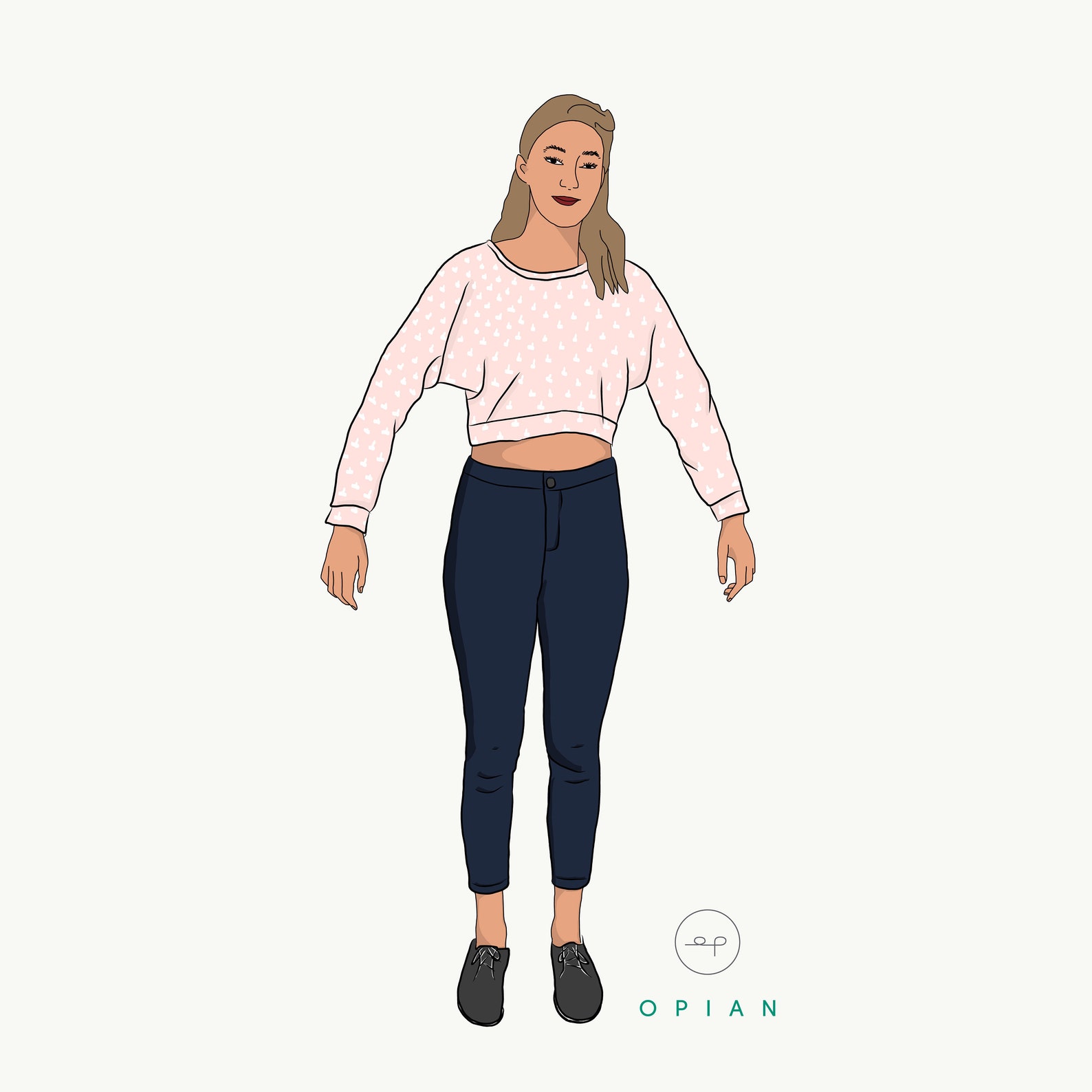 PDF Sewing Pattern and Tutorial of the Rigi Batwing Jumper SWEATER for ...