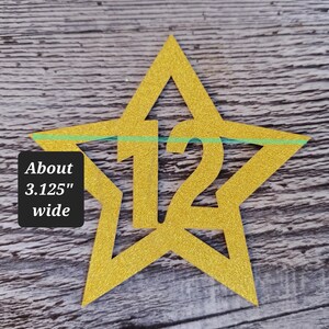 1st Birthday Photo Banner Kit | First Birthday | 13 Gold Paper Shapes ...