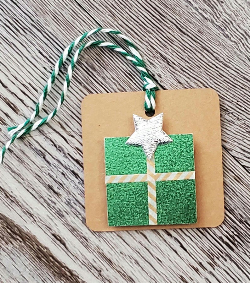 Handmade Present Gift Tags: Christmas Mix 1 Christmas Presents With ...