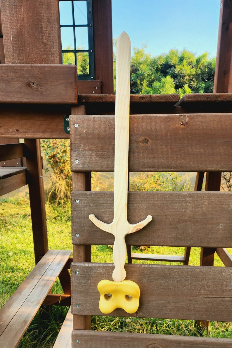 Basic Wooden Sword - Etsy
