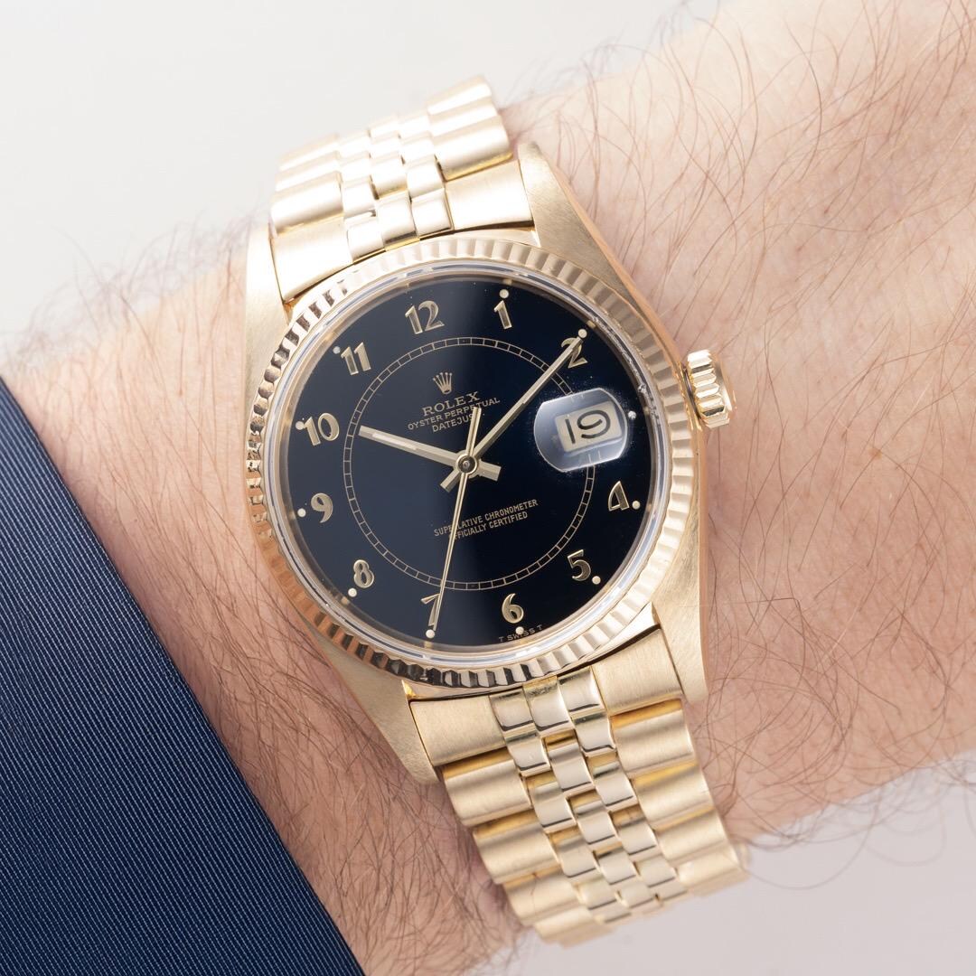 Rolex Datejust Ref. 16018 blue Boiler Dial With Box & Papers - Etsy