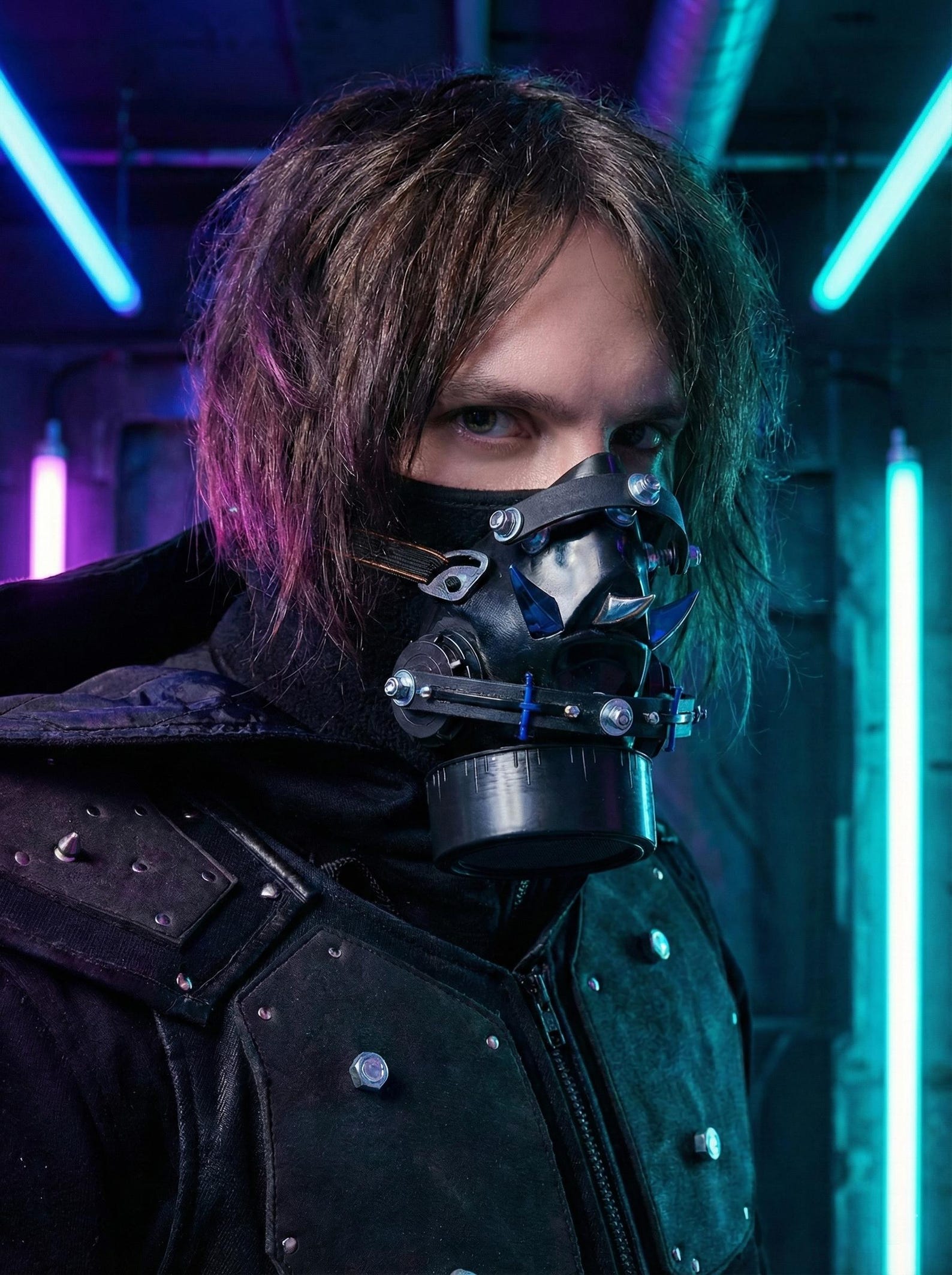 Cyber Gothic Gas Mask ! With Installed Voice Changer ! - Etsy