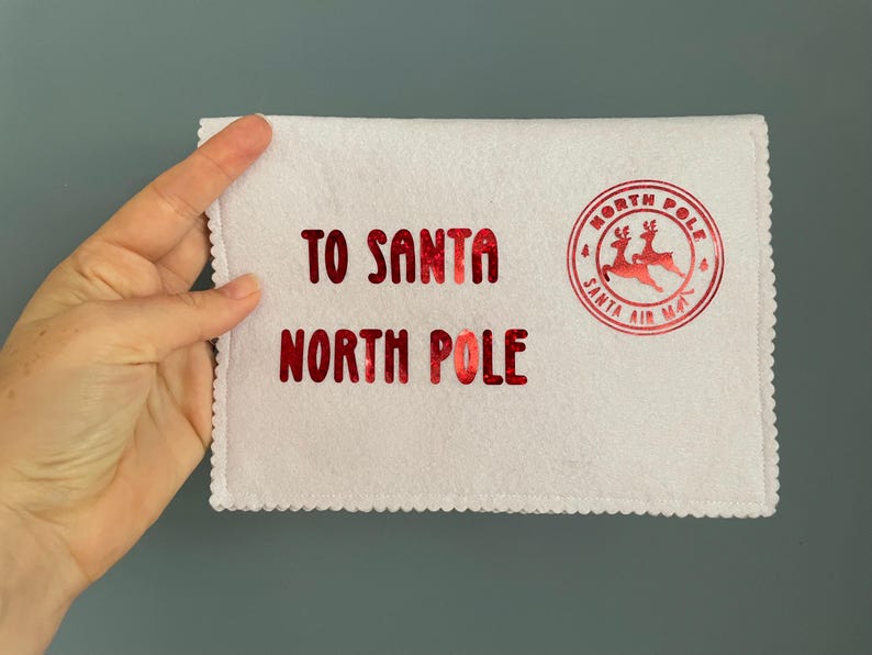 Personalised Christmas Envelope, Santa Letter. Perfect to Make Any ...