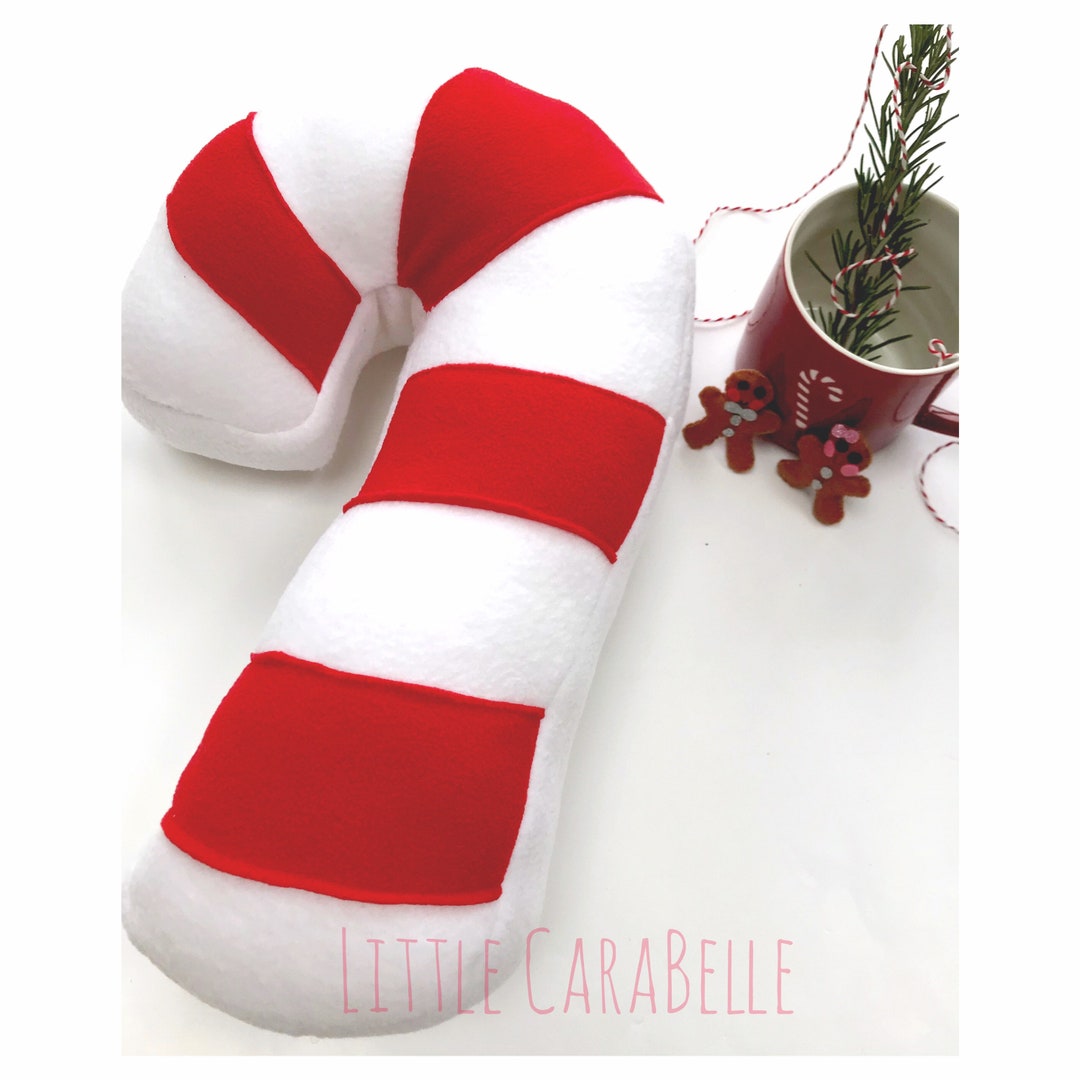 Candy Cane Cushion Pillow. Bright Christmas Cushion. Perfect to Make ...