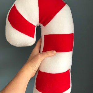 Candy Cane Cushion Pillow. Pink Christmas Cushion. Perfect to Make Any ...