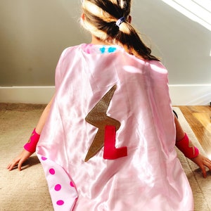 Superhero Cape Kids. Dress up Cape, Costume Personalised. Kids Room ...