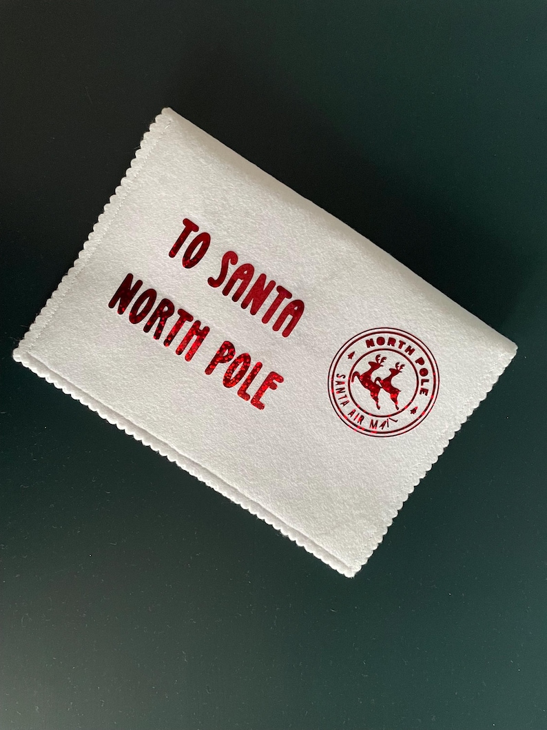 Personalised Christmas Envelope, Santa Letter. Perfect to Make Any ...