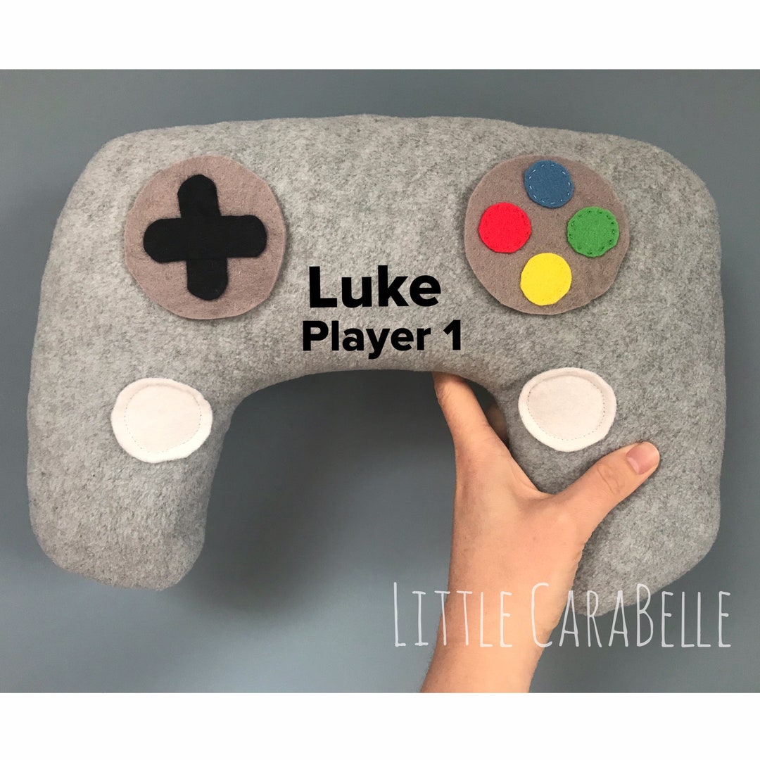 Games Console Cushion Pillow. Gamer Personalised Decor. Perfect for Any ...