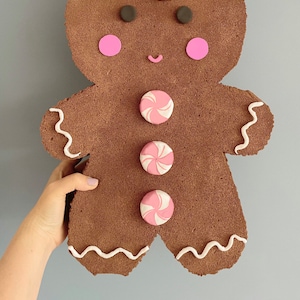 Giant Gingerbread Man Fake Bake, Christmas Decoration. Candyland Decor ...