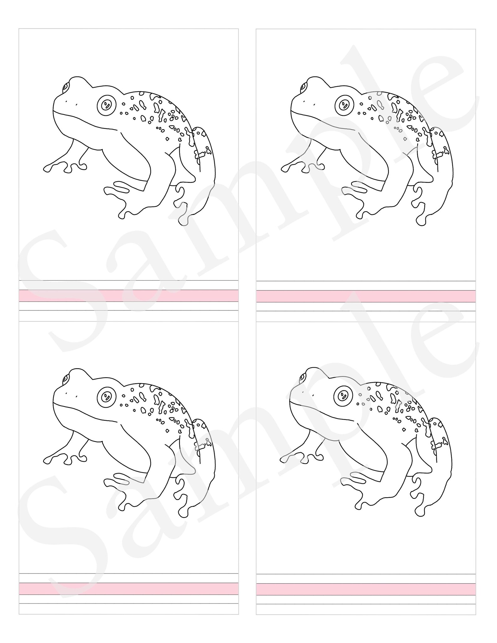 PARTS of the FROG - 3 Part Nomenclature Cards - Montessori Zoology ...