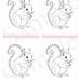 PARTS of the SQUIRREL - 3 Part Nomenclature Cards - Montessori Zoology ...
