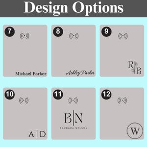 Personalized Wireless Pad, Custom Mousepad, Engraved Charging Mousepad ...