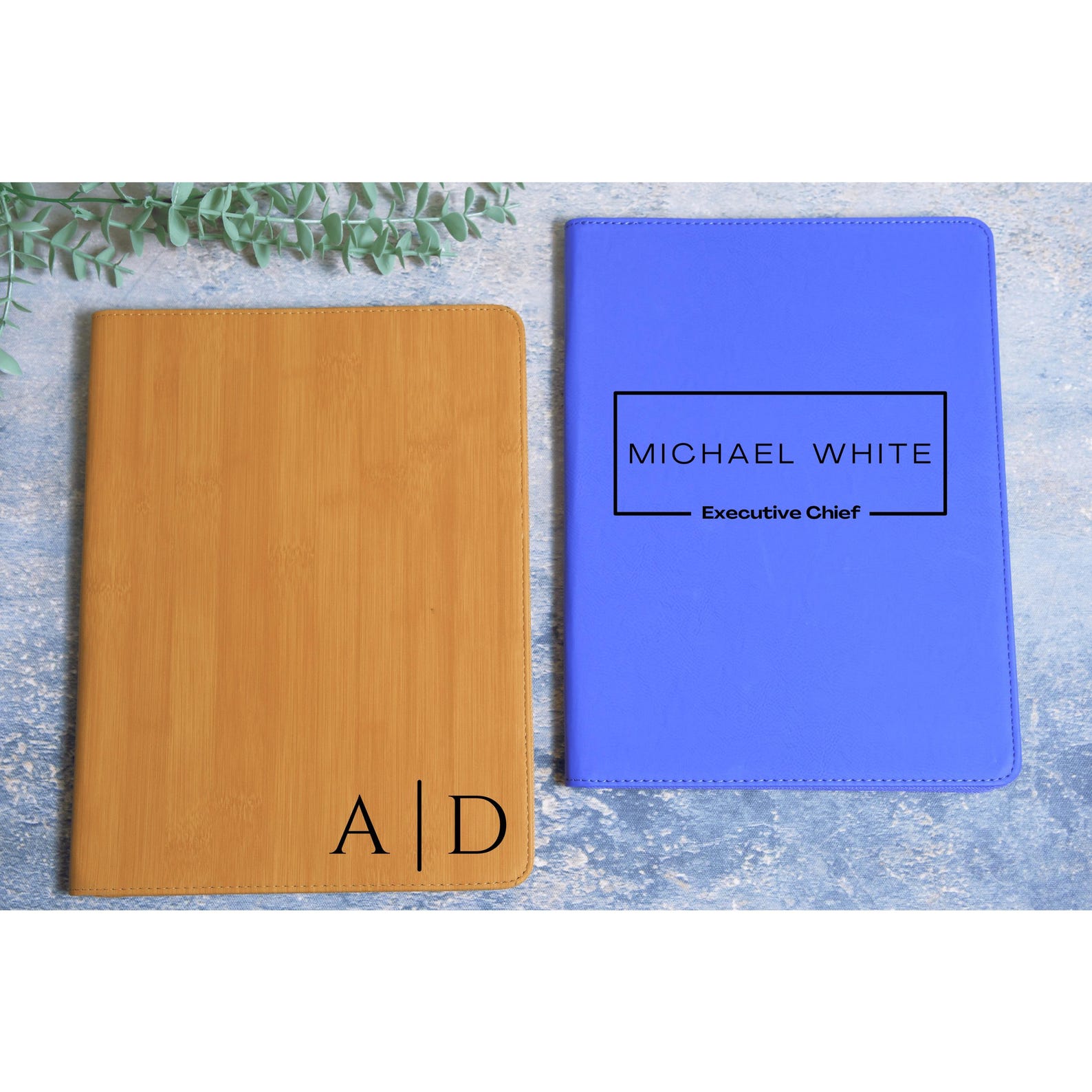 Customized Leather Portfolio, Zipper Portfolio, Custom Leather ...