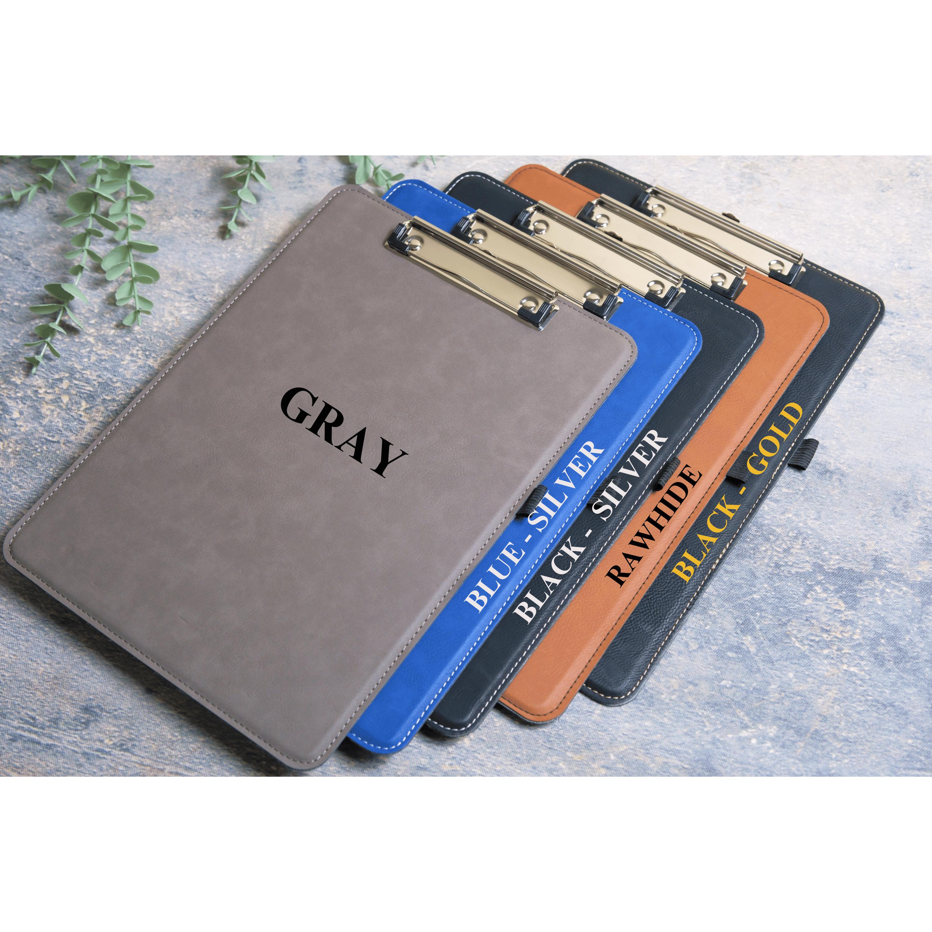 Personalized Leather Clipboard, Custom Leather Clipboard, Engraved ...