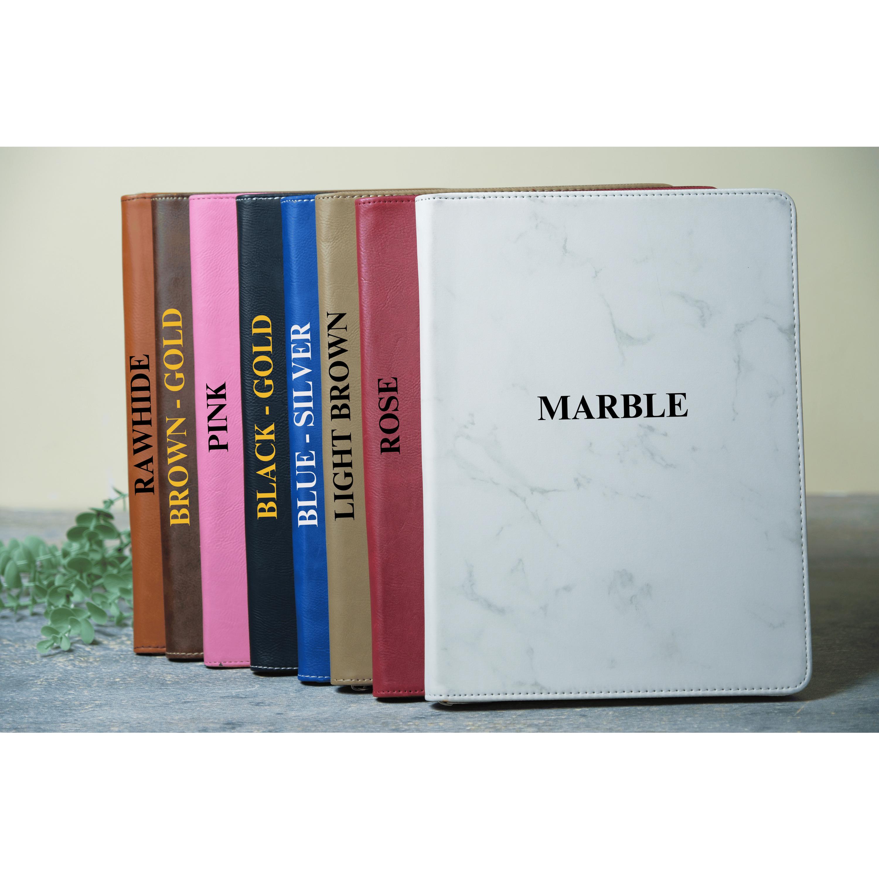 Customized Leather Portfolio, Zipper Portfolio, Custom Leather ...