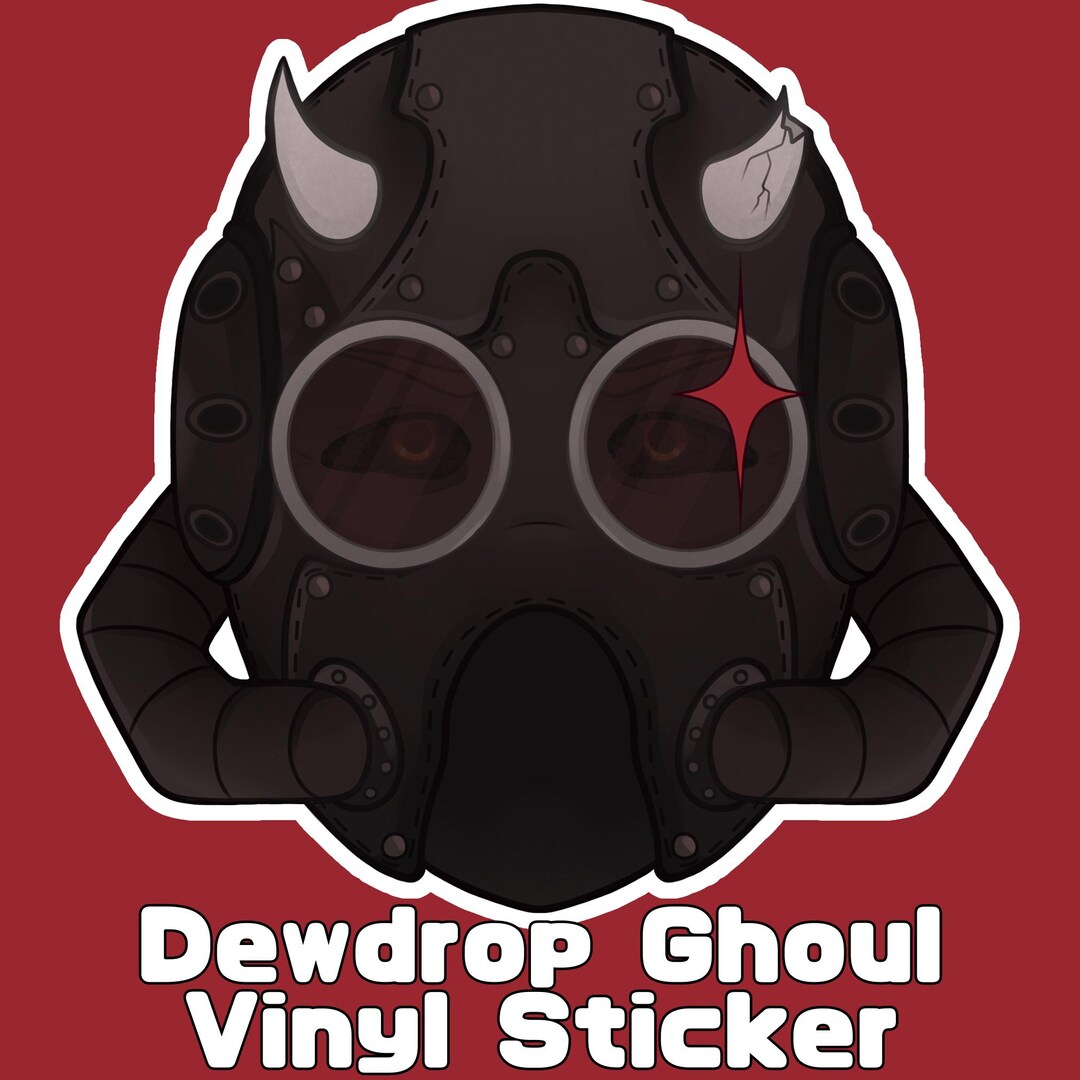 Ghost Band Nameless Ghoul Helmet Vinyl Stickers dewdrop Ghoul - Etsy