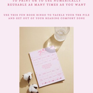Romance Book Bingo Prompts Challenge Printable Instant Download Game ...