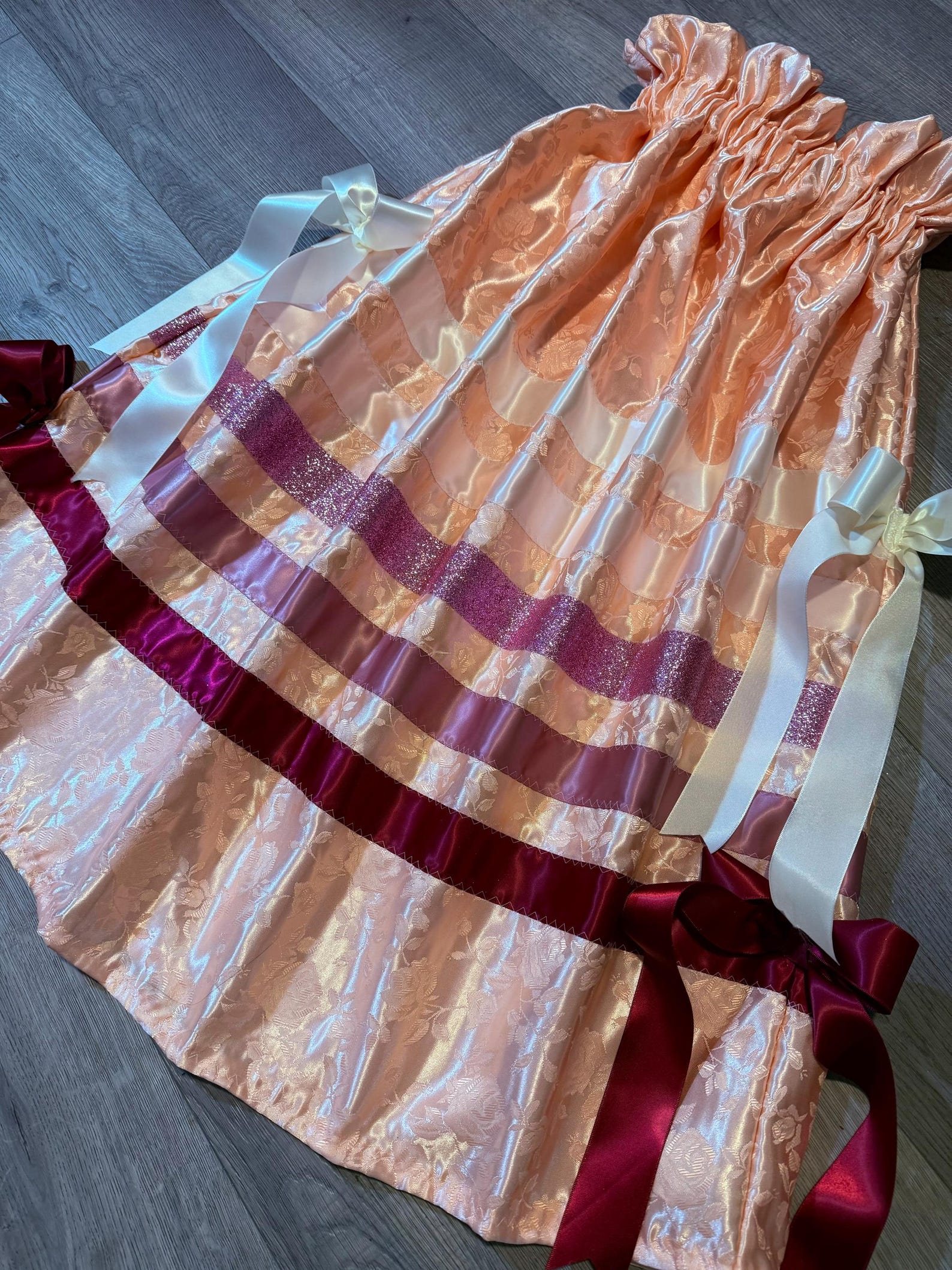 Pink Ribbon Skirt - Etsy