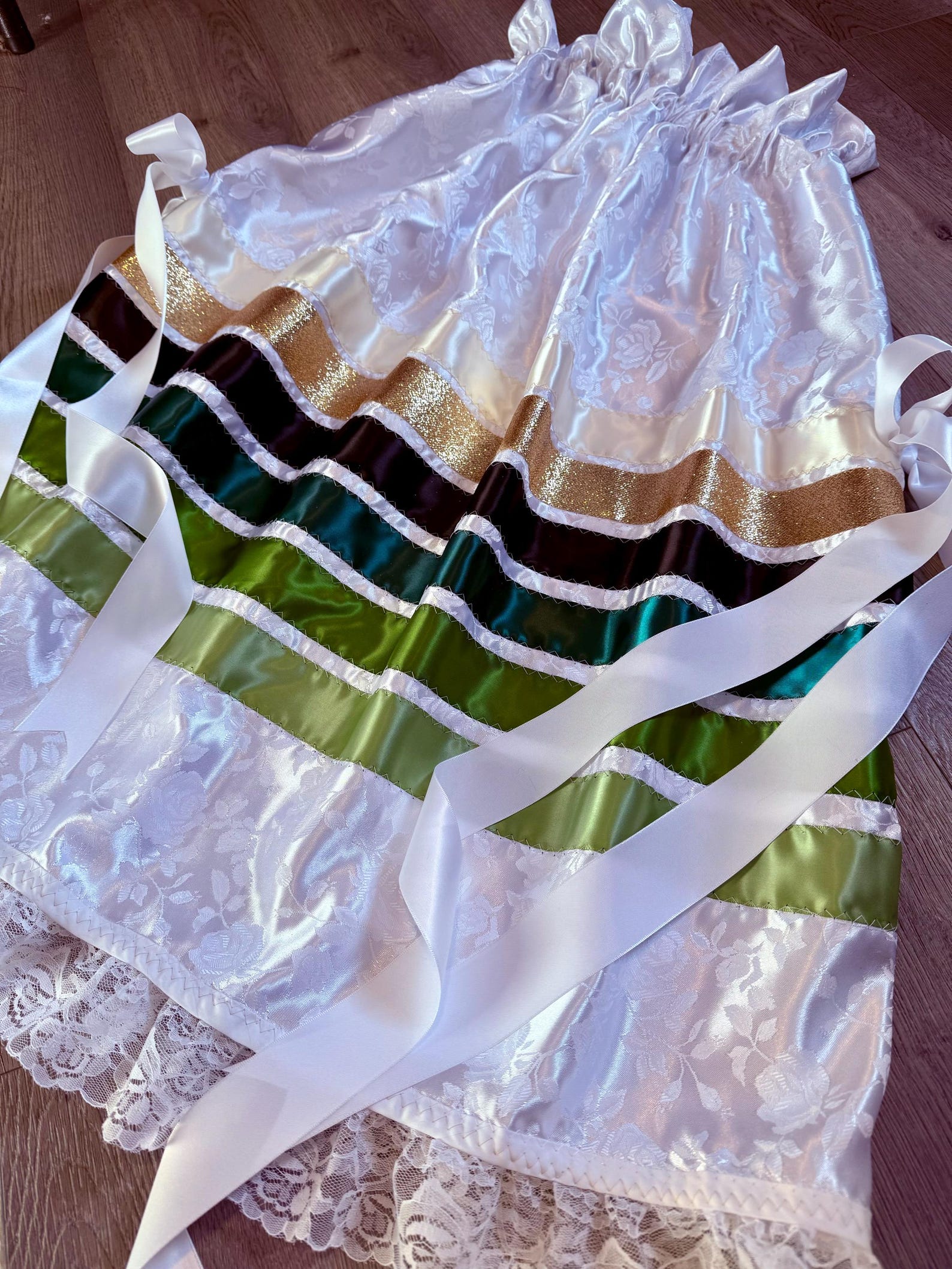 Ribbon Skirt - Etsy