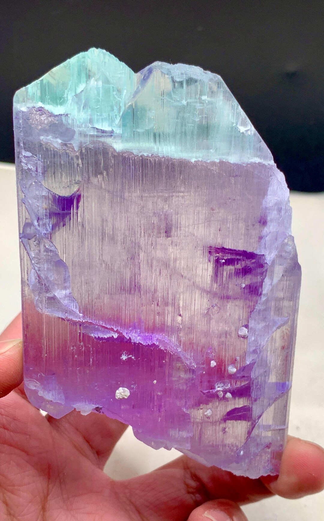 Natural Clean Pink Color Kunzite Crystal From Afghanistan - Etsy
