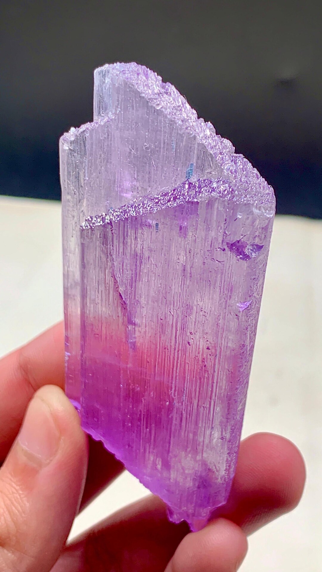 Natural Clean Pink Color Kunzite Crystal From Afghanistan - Etsy