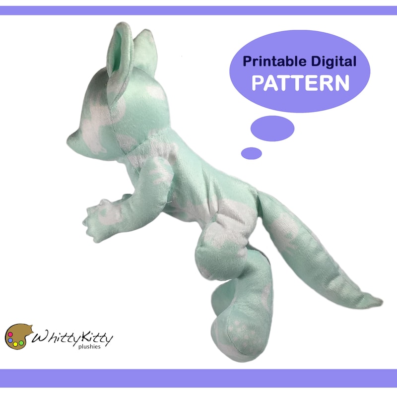 Wolf Plush Pattern - Etsy