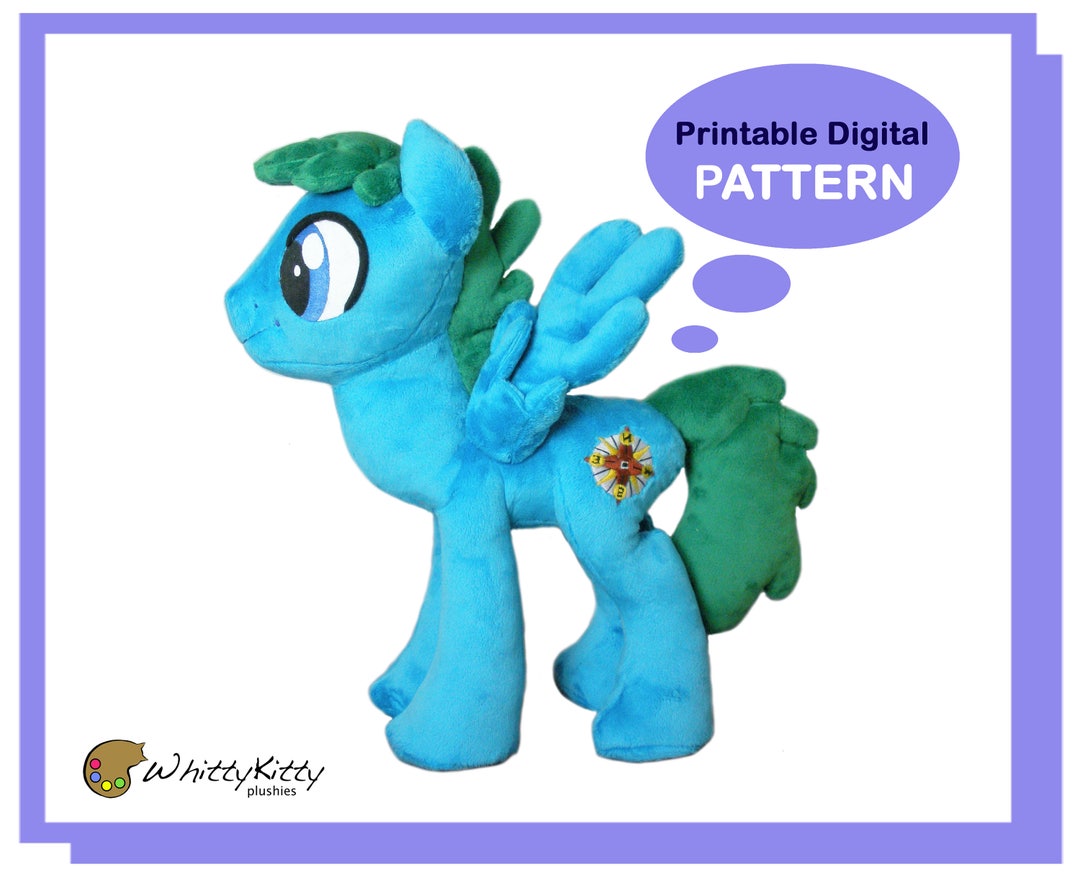 DIGITAL PATTERN - Standing Pony Plushie - Etsy