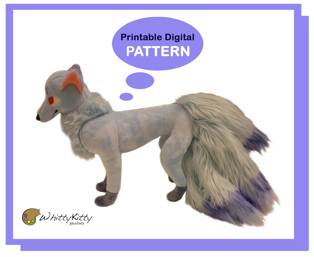 PATTERN - Standing Fox Plushie - Etsy