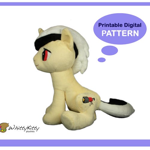 PATTERN Princess Pony Plushie - Etsy