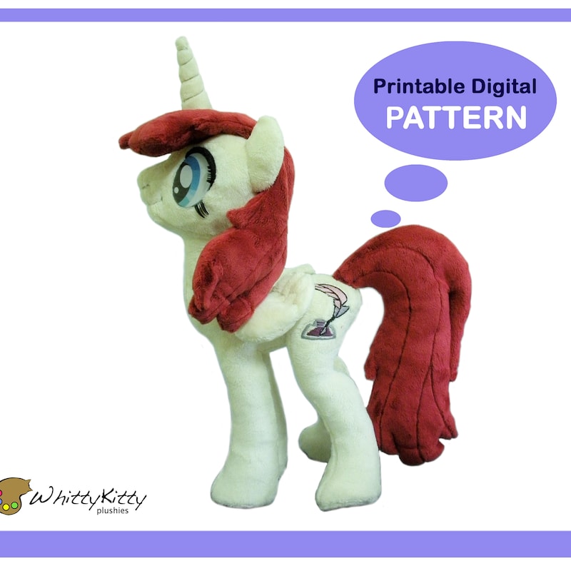My Little Pony Laying Plush - Etsy