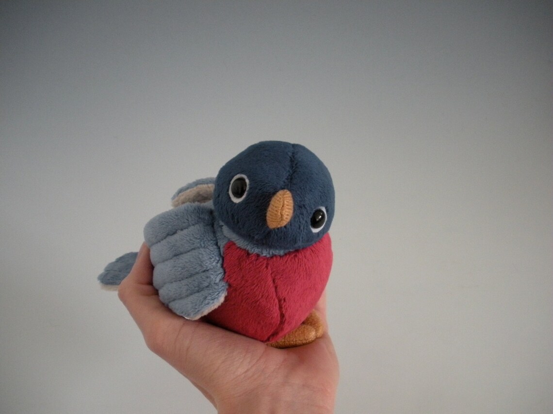 PATTERN Dinky Bird Plushie | Etsy