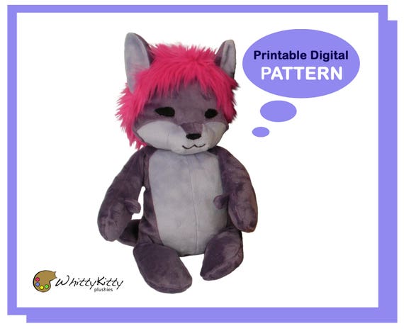 PATTERN Pookie Teddy Plushie | Etsy