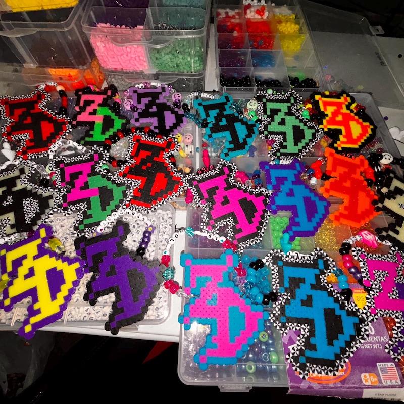 Neon Perler Beads - Etsy