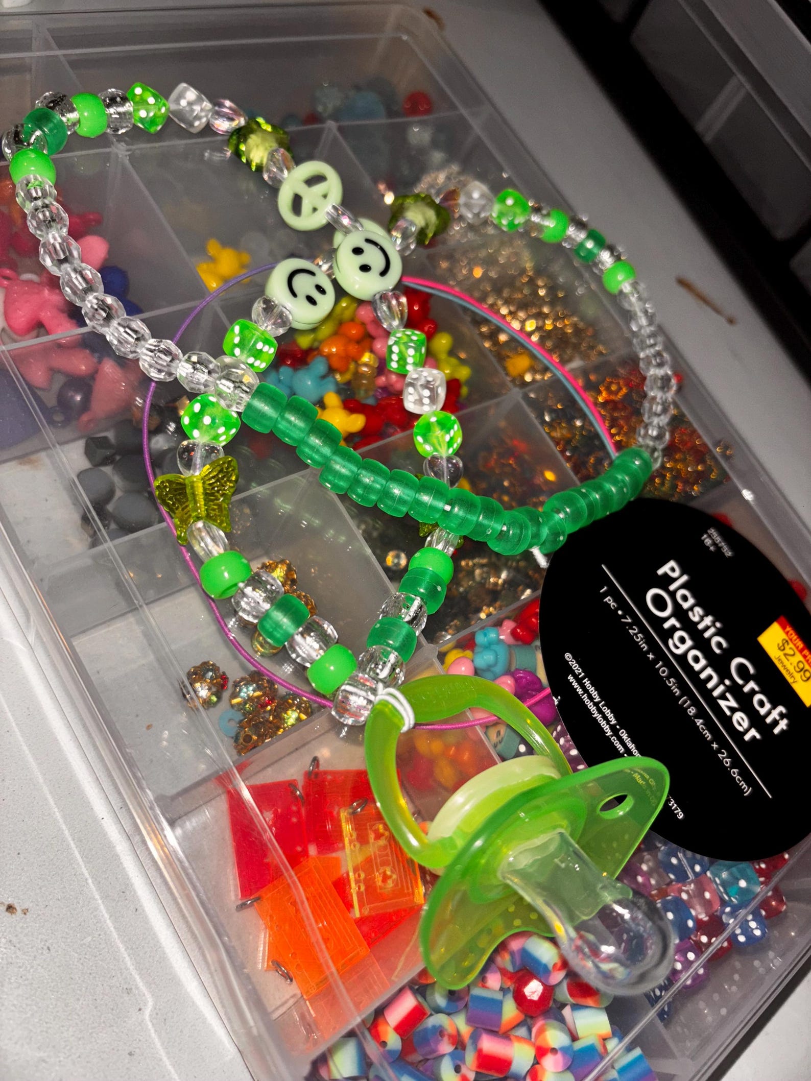 Rave Paci Necklace - Etsy