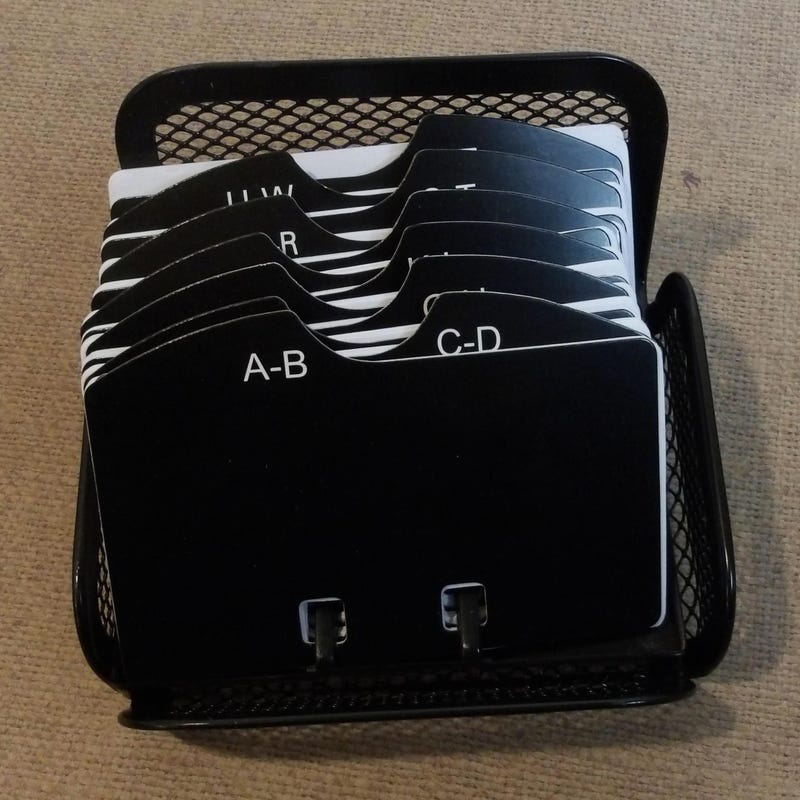 Rolodex - Etsy