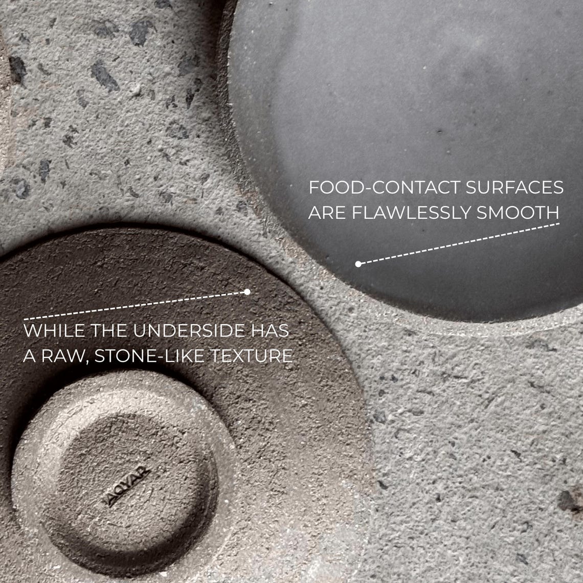 Handmade Grey Ceramic Dessert Plate, Rustic Stoneware Tableware, Unique ...