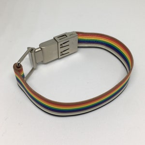 Cyberpunk 32GB/64GB USB Wristband or Choker - Wearable Tech for LGBTQ+ ...