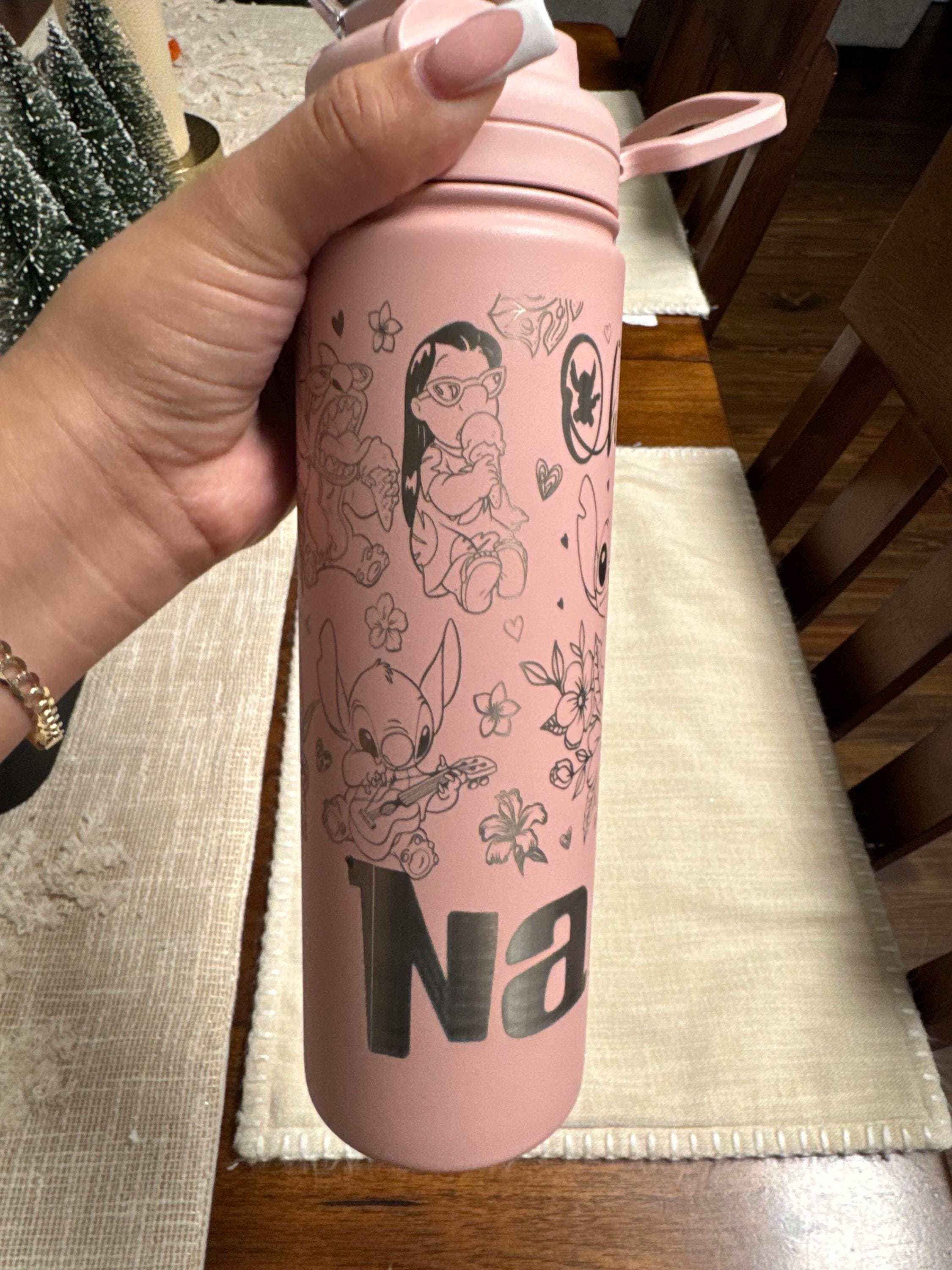 Lelo and Stitch Tumbler Wrap for Laser Engraving PNG Great for Wecreat ...