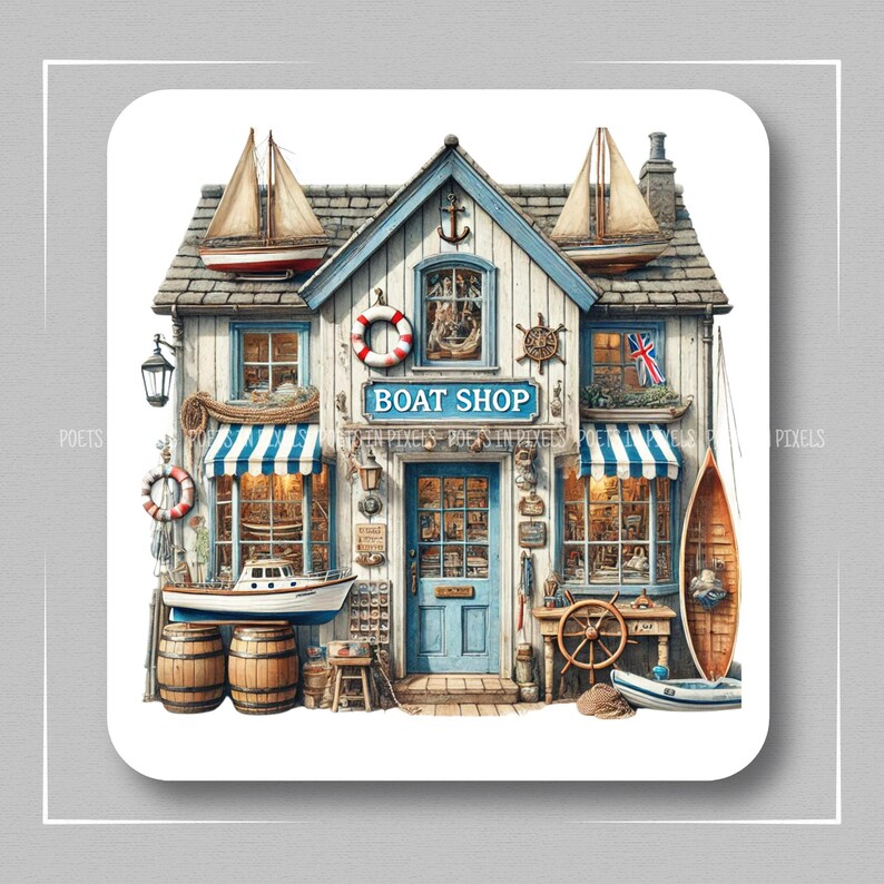 Storybook Shops: A Watercolor Journey Through Charming, Whimsical ...