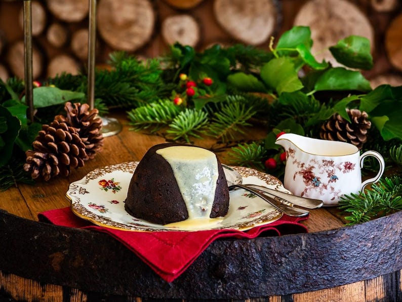 1lb Christmas Pudding - Etsy New Zealand