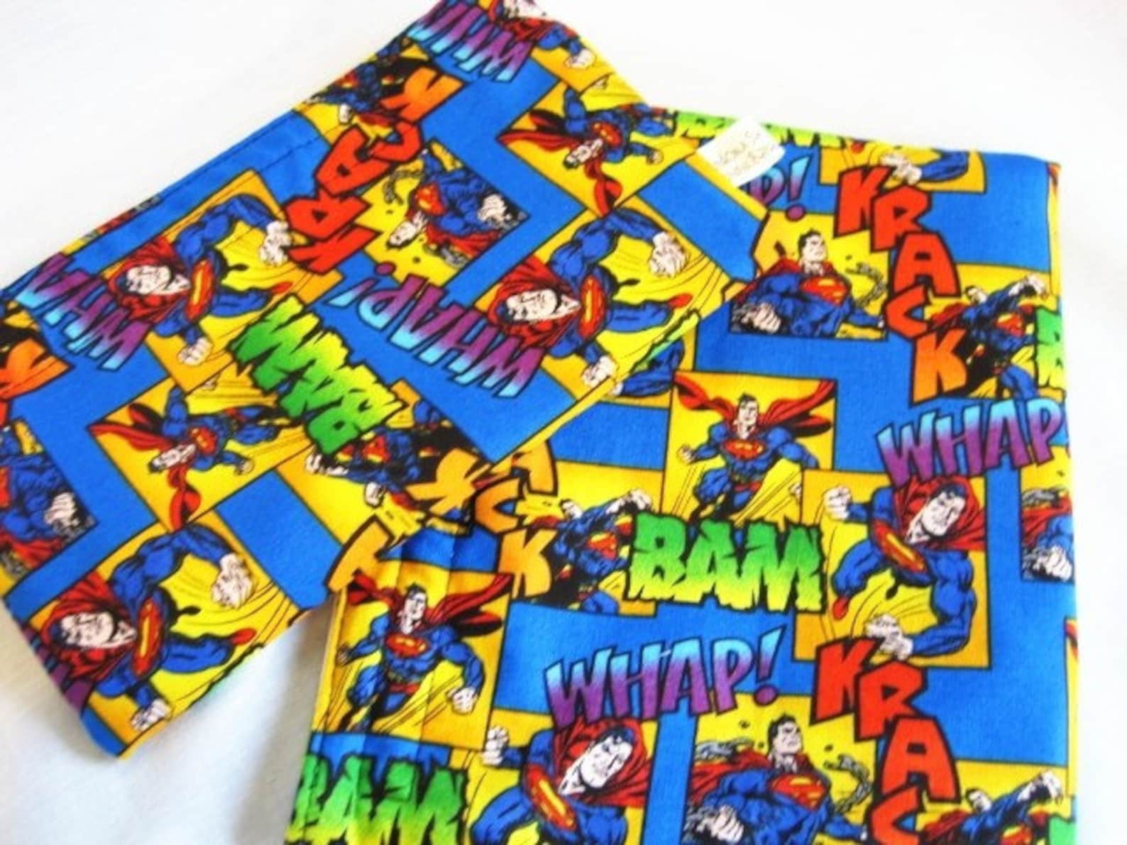 Superman Comic Strip Sandwich and Snack Set Reusable - Etsy